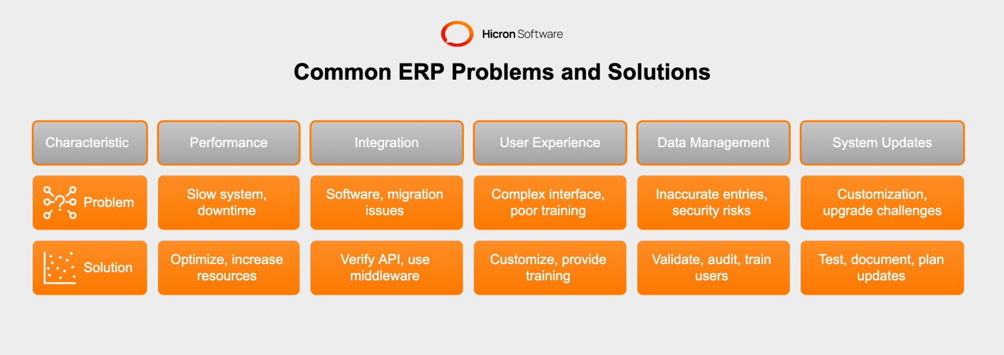 ERP Troubleshooting Guide | Hicron Software